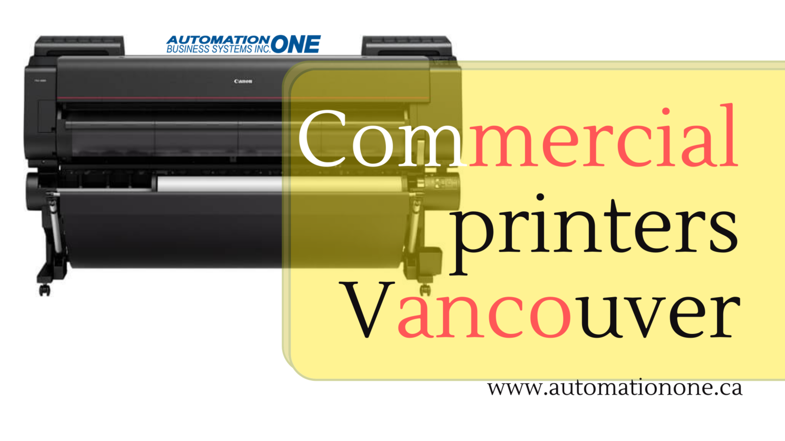How Can Large Format Printers Benefit Your Business Automation One